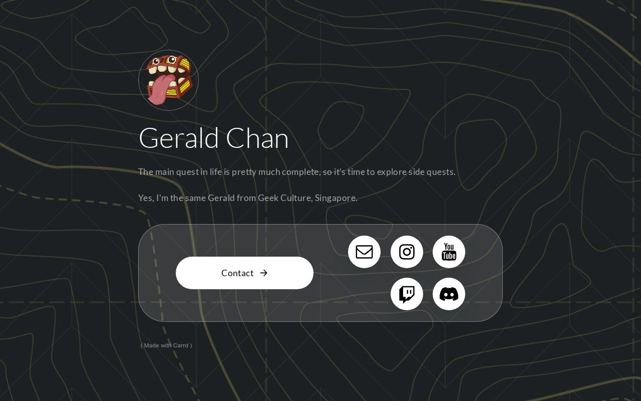 Gerald Explores